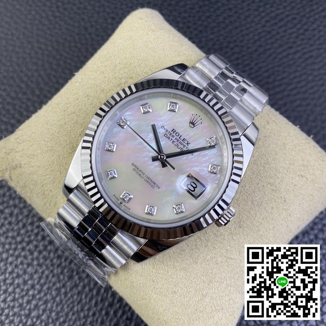 CLEANクリーン工場 ロレックス デイトジャスト41mm ダイヤ入れ ホワイトマザーオブパールCal.3235ムーブメ-NOOB工場|時計 ...