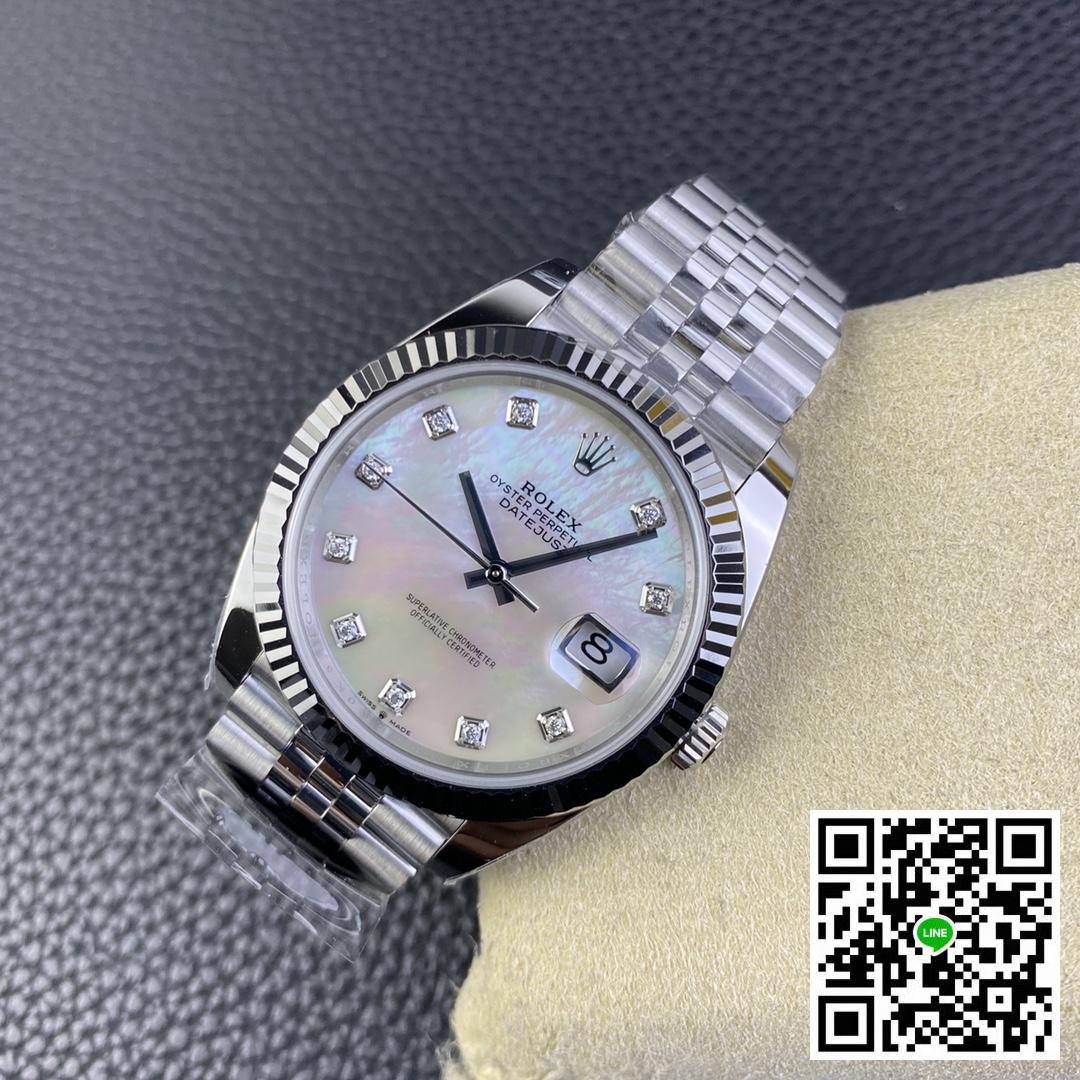 CLEANクリーン工場 ロレックス デイトジャスト41mm ダイヤ入れ ホワイトマザーオブパールCal.3235ムーブメ-NOOB工場|時計 ...