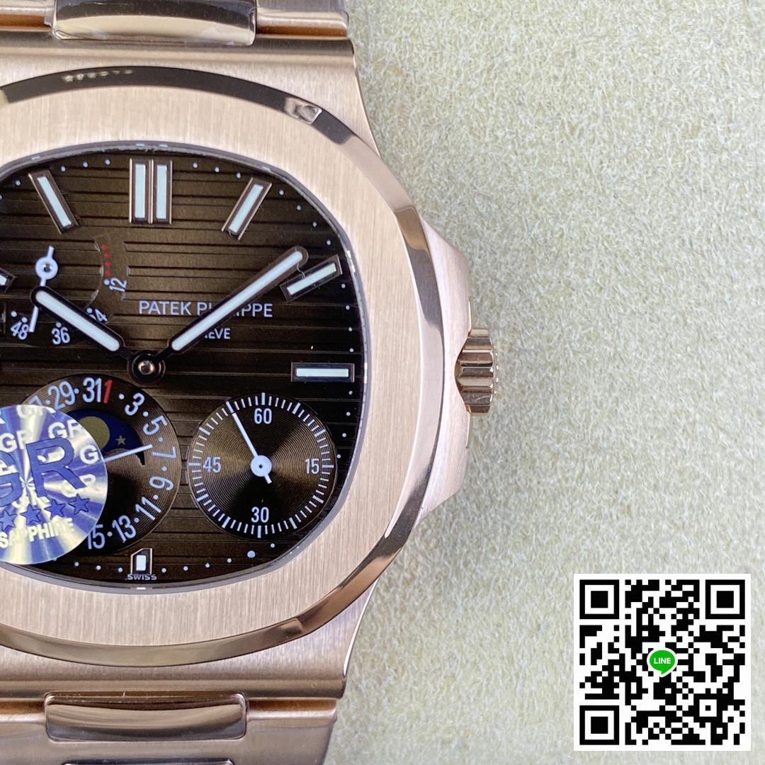 GR工場 パテックフィリップ5712 ノーチラス ローズゴールド 40mm 240ムーブメント搭載-NOOB工場|時計スーパーコピー品卸売り公式サイト
