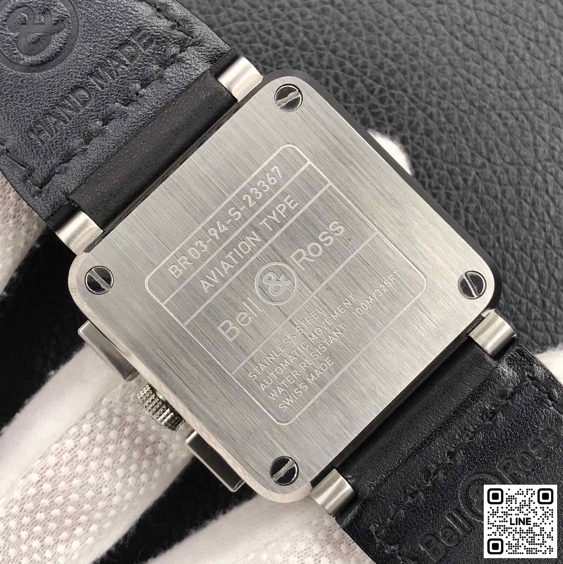 BBR工場 ベル＆ロス Bell & Ross BR 03-94 ブラック42mm BR-CAL.302-NOOB工場|時計スーパーコピー品 ...